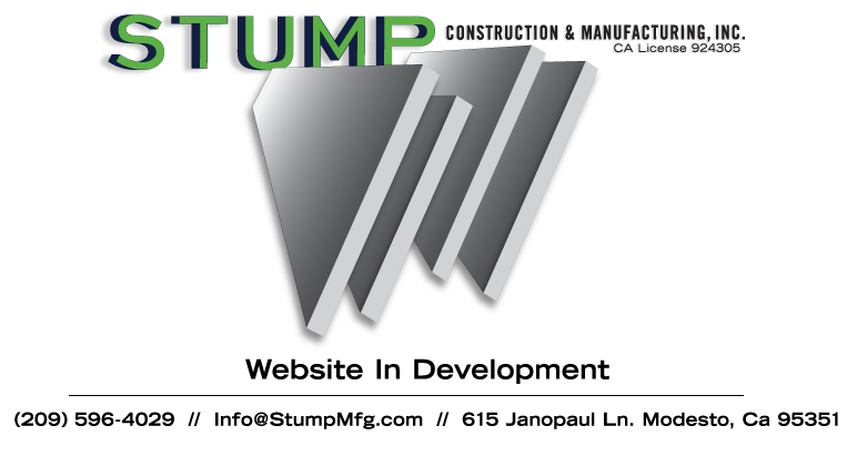 STUMP CONSTRUCTION & MFG., INC - The Shop Source